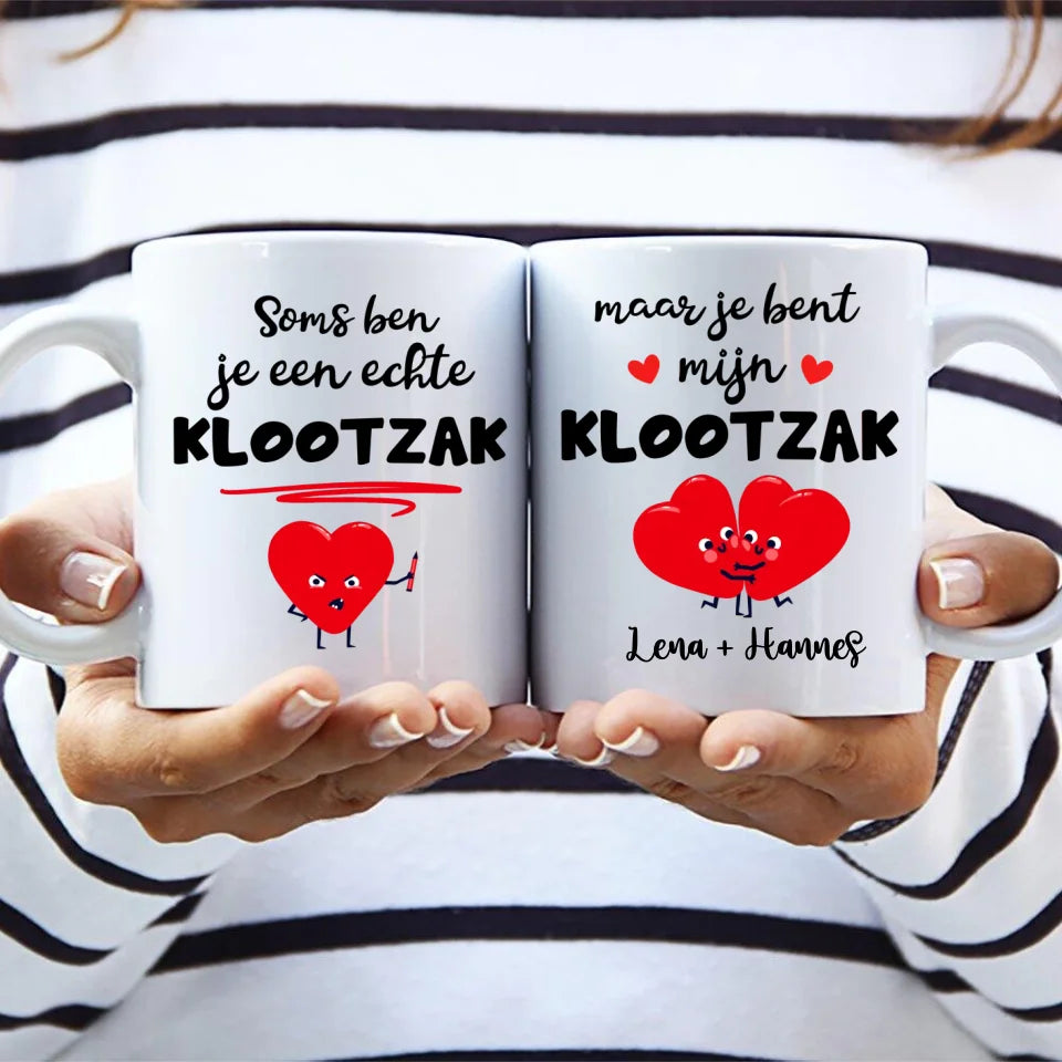 Soms - Koppel-Mok - Cadeau voor partner - Gepersonaliseerd cadeau ...